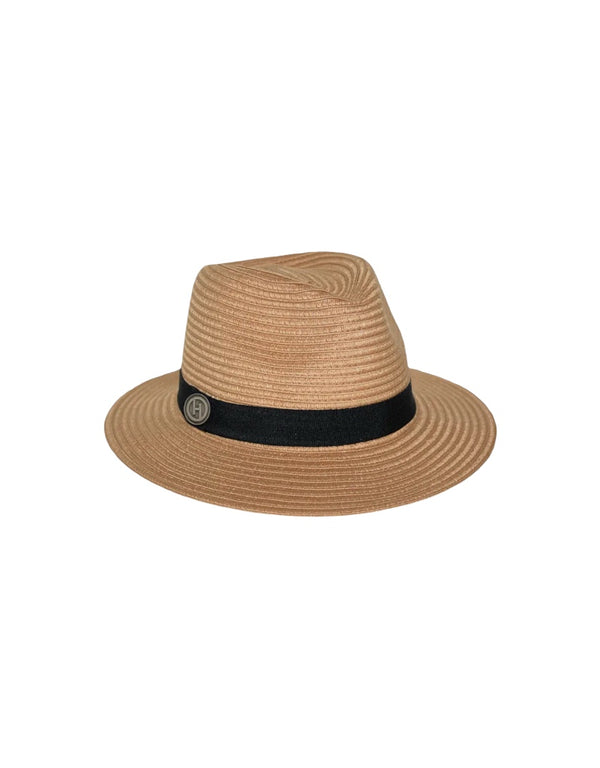 Emthunzini Hats Reef Shallow Crown Hat in Camel