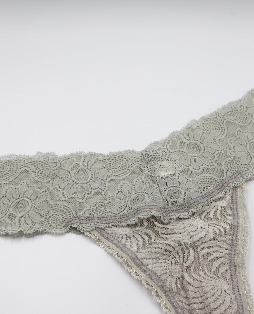 Lila Rose Stretchy Lace Thong | Shop AP Jones Online Now