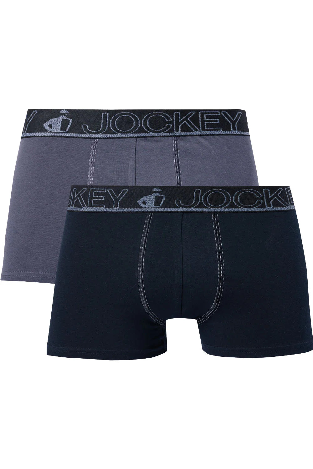 Jockey Exclusive Pouch Trunk 2pk in Black | Shop AP Jones Online Now